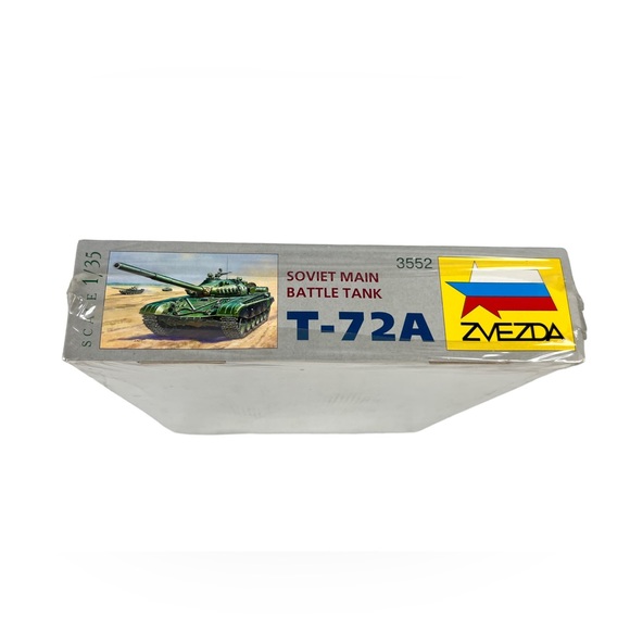 Zvezda | Toys | Zvezda 3552 Russian Main Battle Tank T72a Plastic Scale ...